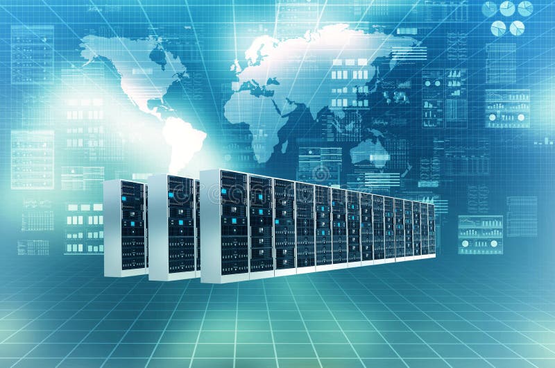 Internet server room stock image. Image of network, switch - 57606505