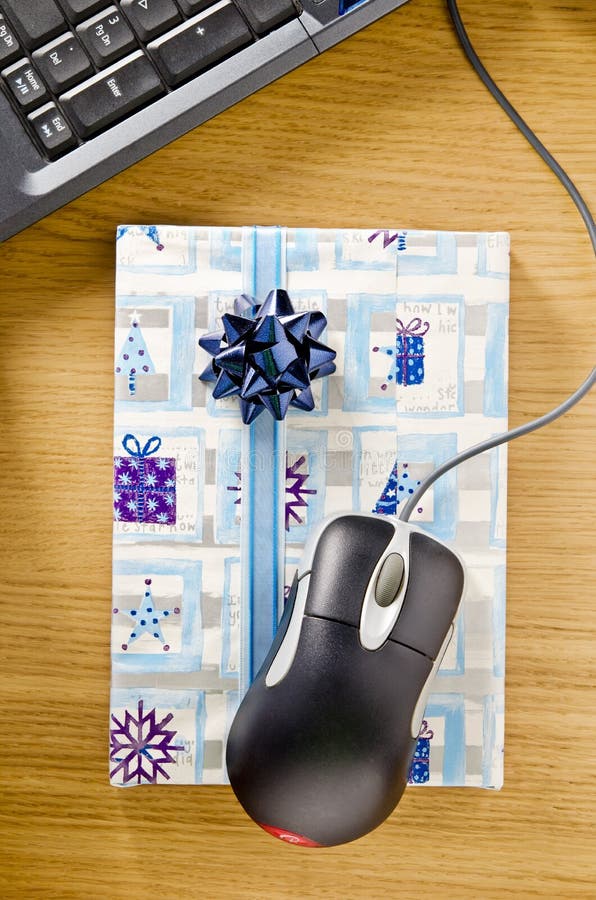 Internet shopping gift stock photo. Image of internet - 33882672