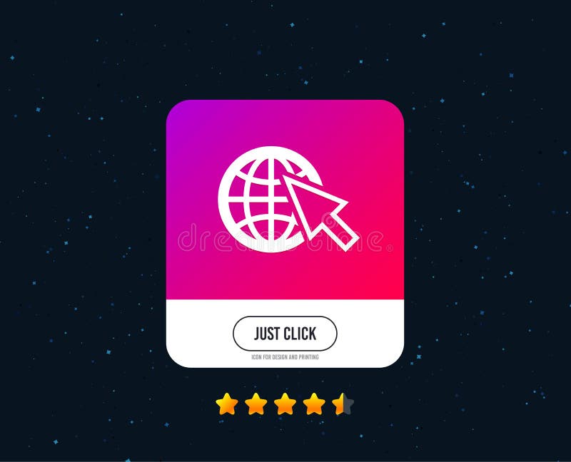 Internet Sign Icon. World Wide Web Symbol. Vector Stock Vector ...