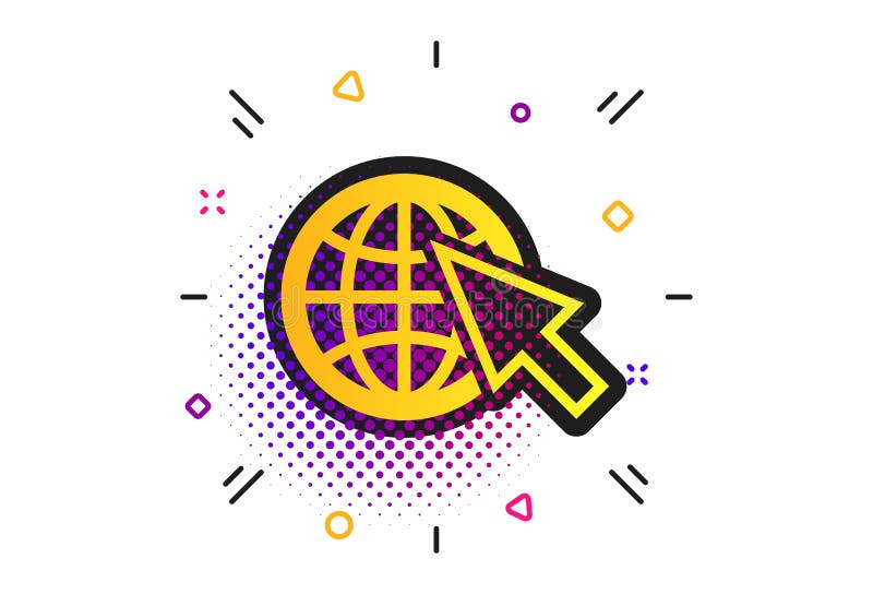 Internet Sign Icon. World Wide Web Symbol. Vector Stock Vector ...