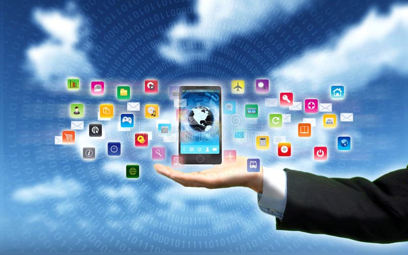 Internet communication stock photo. Image of electronic - 33684238