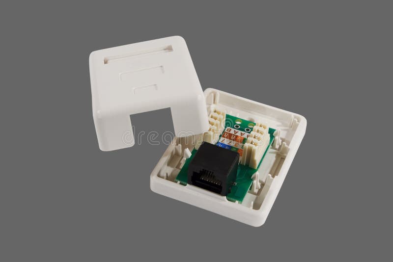 Internet socket stock photo. Image of outlet, network - 36167156