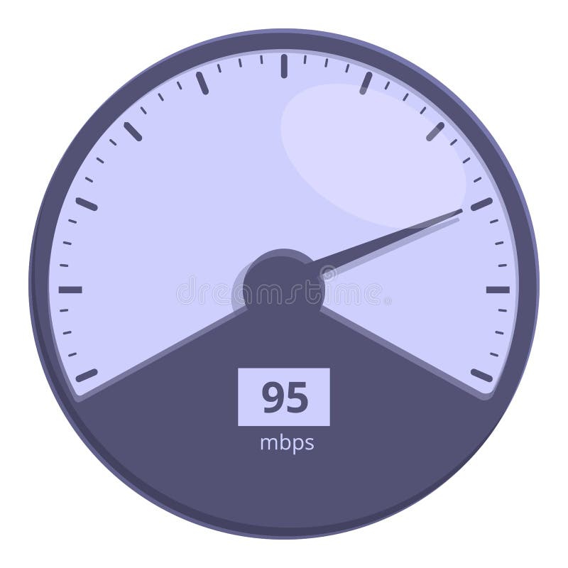 Internet Speed Home Wifi Icon, Cartoon Style Stock Vector ...