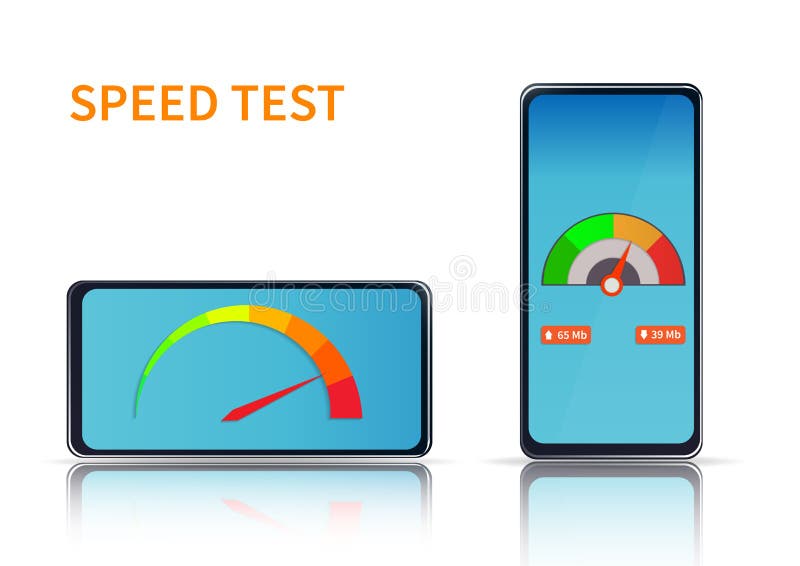 Internet Speed Test Template Stock Illustrations – 602 Internet Speed ...
