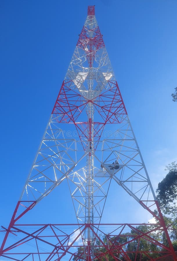 Internet Substation Tower stock image. Image of telephone - 301045225