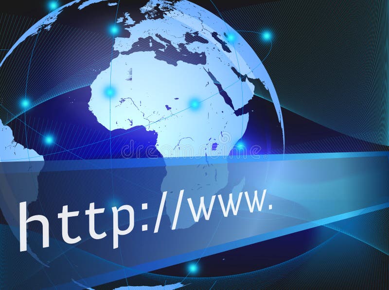 Rainbow Internet Technology Wave Background Stock Illustration ...