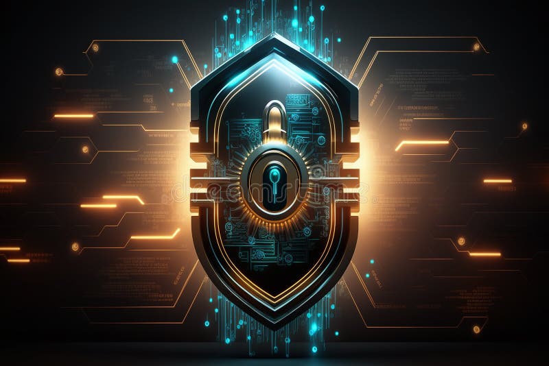 Internet Technology Concept Ensuring Data Protection, Cyber Security ... Internet Technology Concept Ensuring Data Protection, Cyber Security ...
