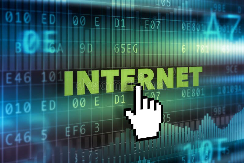 Internet Technology Concept Stock Illustration - Illustration of ...