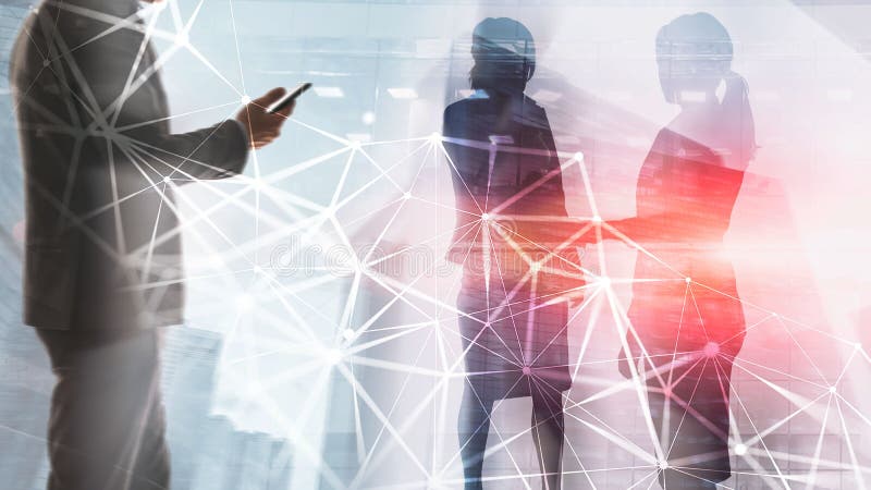 Internet Technology Connection, Network People Connection. Network ...