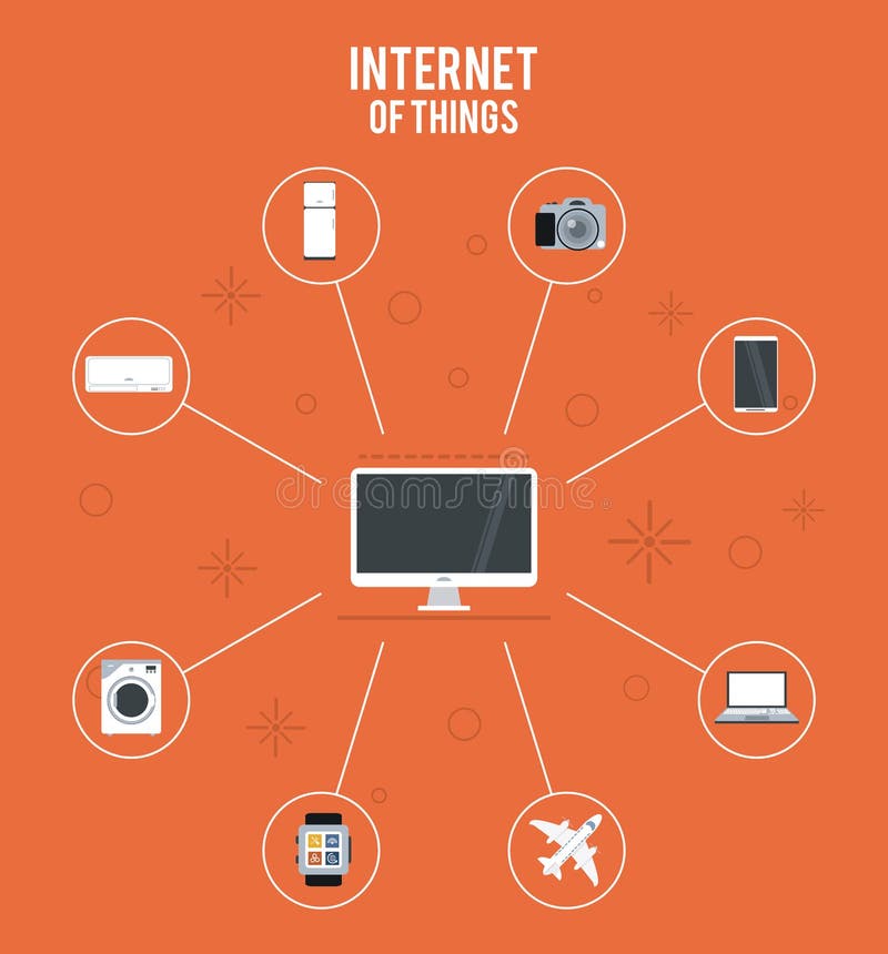 Internet and Technology Design Stock Vector - Illustration of icon ...