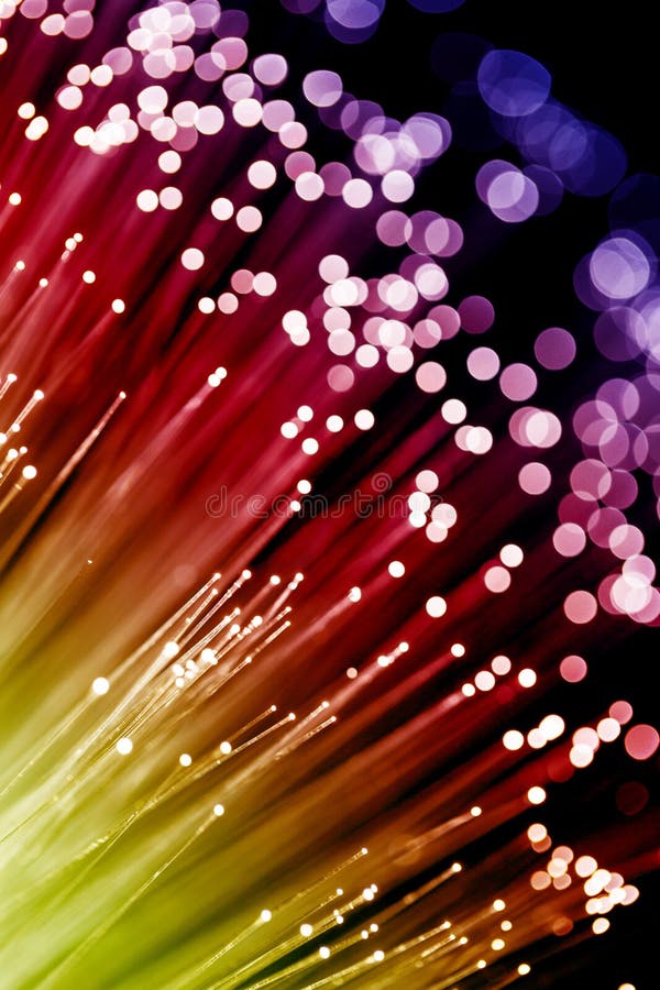 Internet Technology Fiber Optic Background Stock Photo - Image of ...