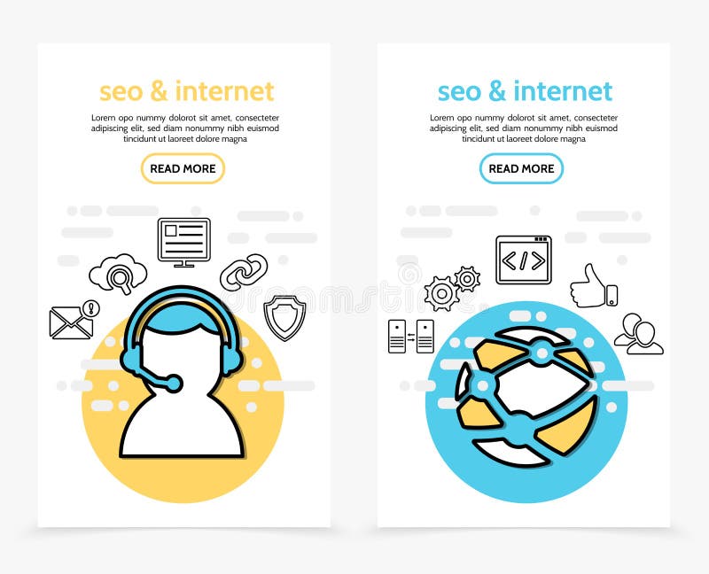 Technology Vertical Banners. Innovation and Progress, Automation ...