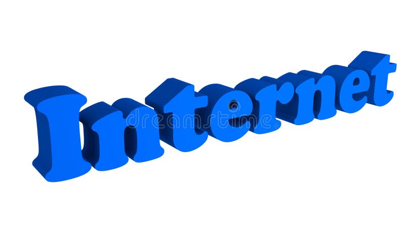 Internet in text stock illustration. Illustration of internet - 88318010