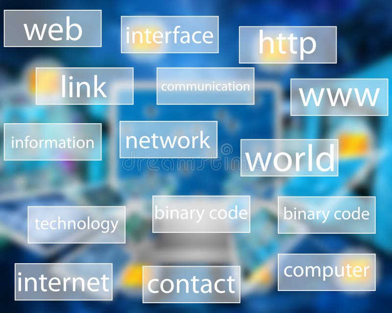 Internet text stock illustration. Illustration of social - 53147961