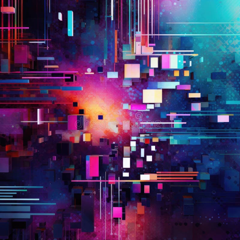 Internet Textures and Backgrounds. Generative AI Stock Illustration ...