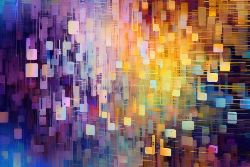 Internet Textures and Backgrounds. Generative AI Stock Illustration ...