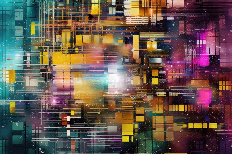 Internet Textures and Backgrounds. Generative AI Stock Image - Image of ...