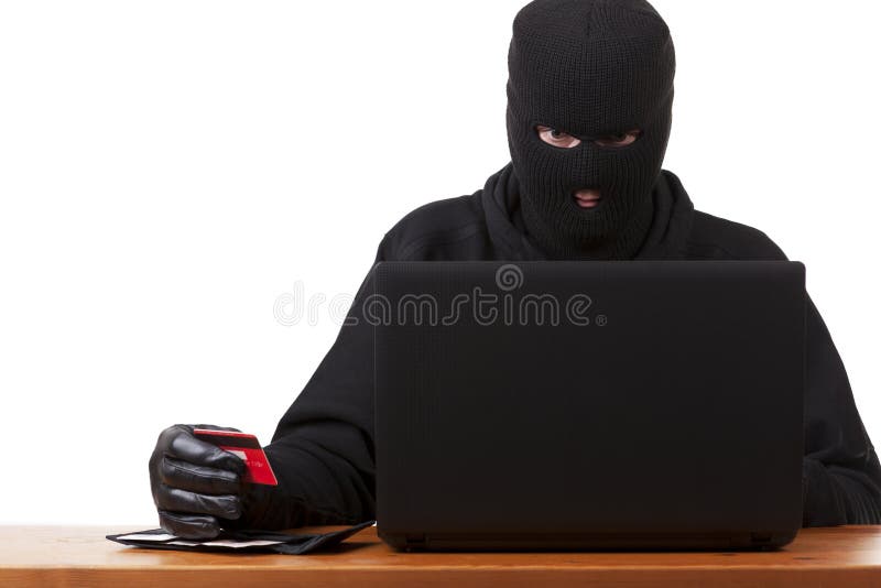 Internet Theft stock image. Image of modern, crime, adult - 26282841