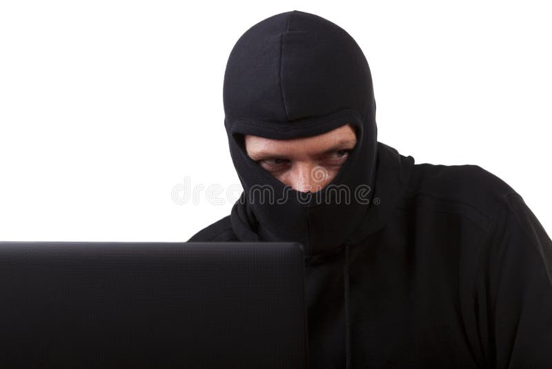 Internet Theft stock image. Image of modern, crime, adult - 26282841