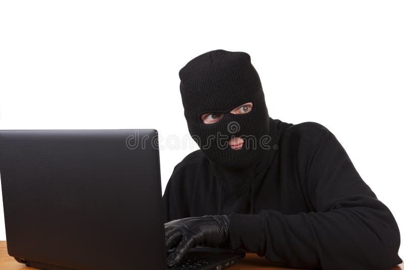 Internet Theft stock image. Image of modern, crime, adult - 26282841