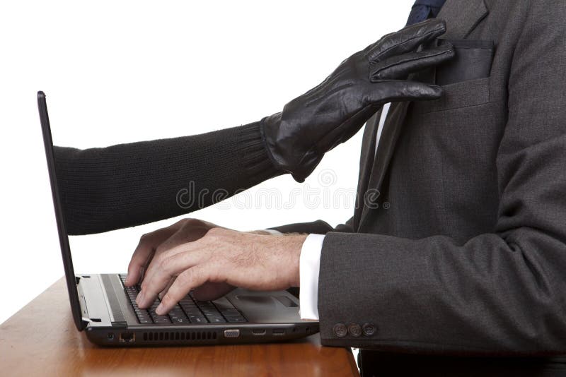 Internet Theft stock photo. Image of illegal, hacking - 27637256