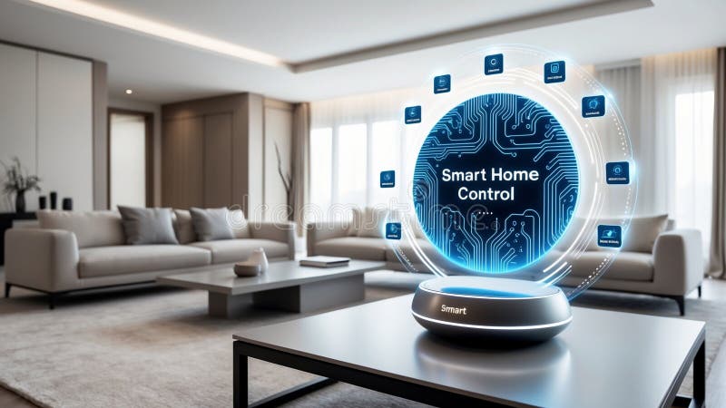 Internet of Thing. IOT Technology for Controlling Everything Stock ...