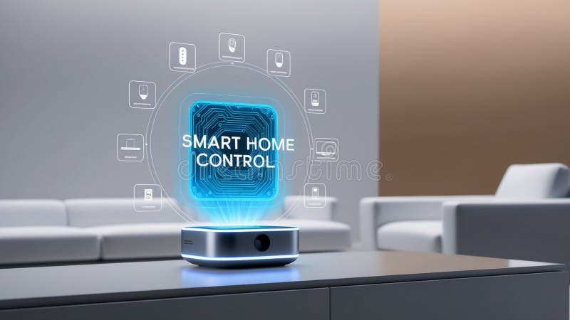 Internet of Thing. IOT Technology for Controlling Everything Stock ...