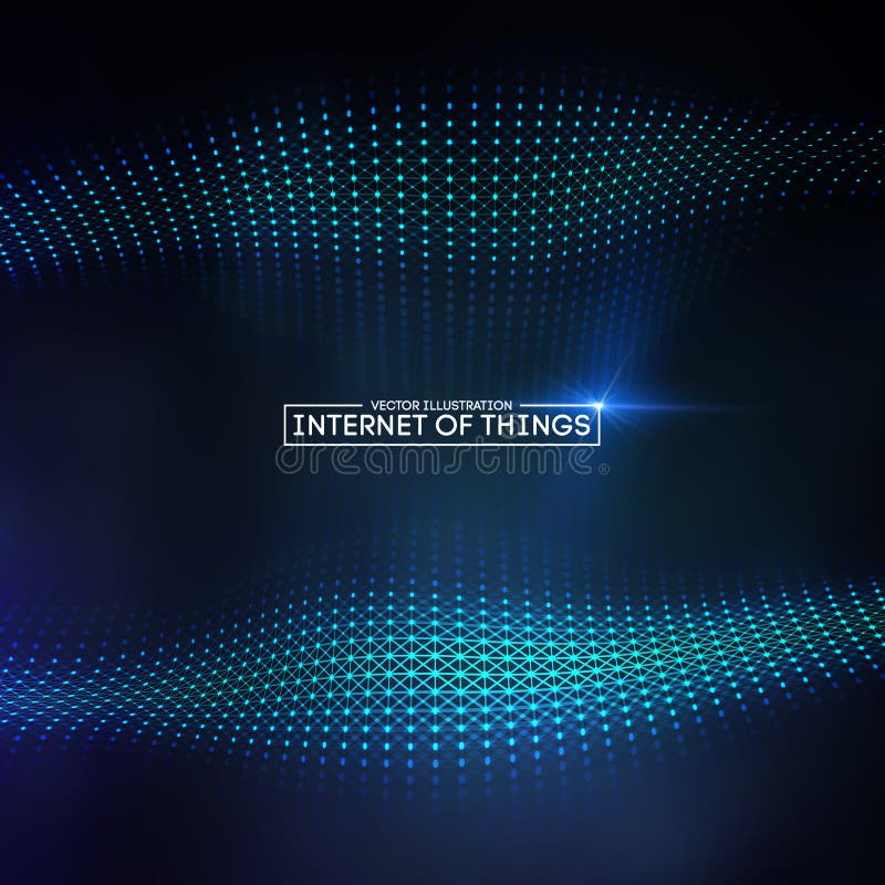 Internet of Things Background. Iot Technology Background EPS 10 Stock ...