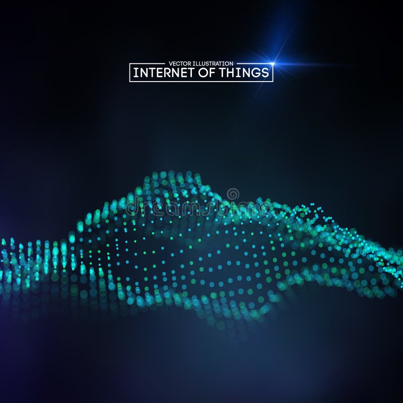 Internet of Things Background. Iot Technology Background EPS 10 Stock ...