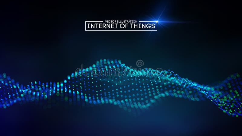 Internet of Things Background. Iot Technology Background EPS 10 Stock ...