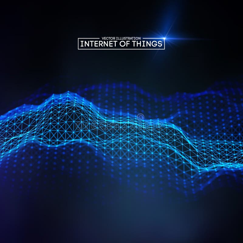 Internet of Things Background. Iot Technology Background EPS 10 Stock ...