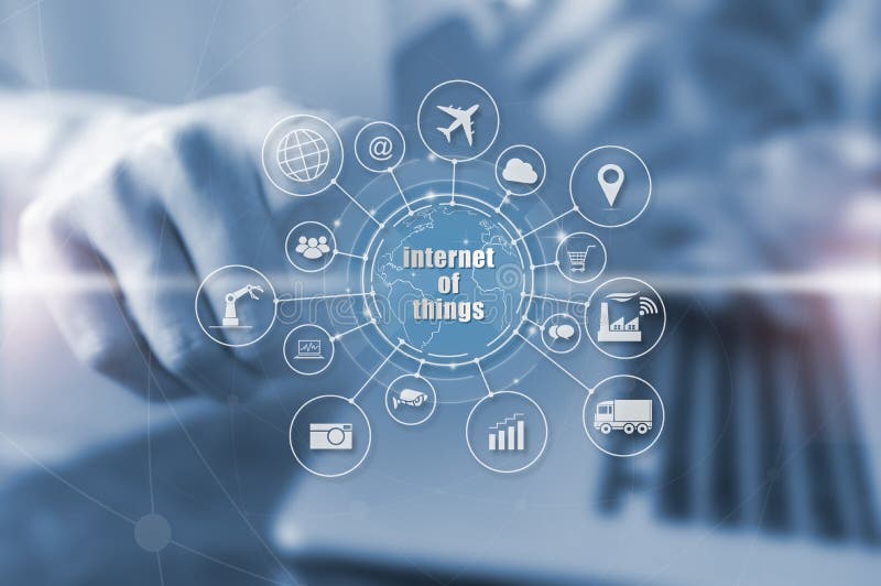 Internet of things stock photo. Image of cloud, computer - 171964112