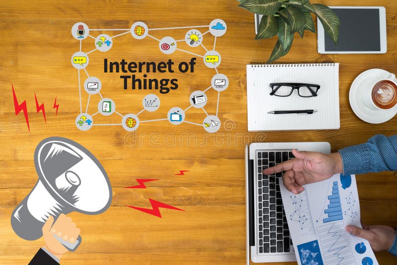 Internet of Things stock image. Image of casual, internet - 78657705