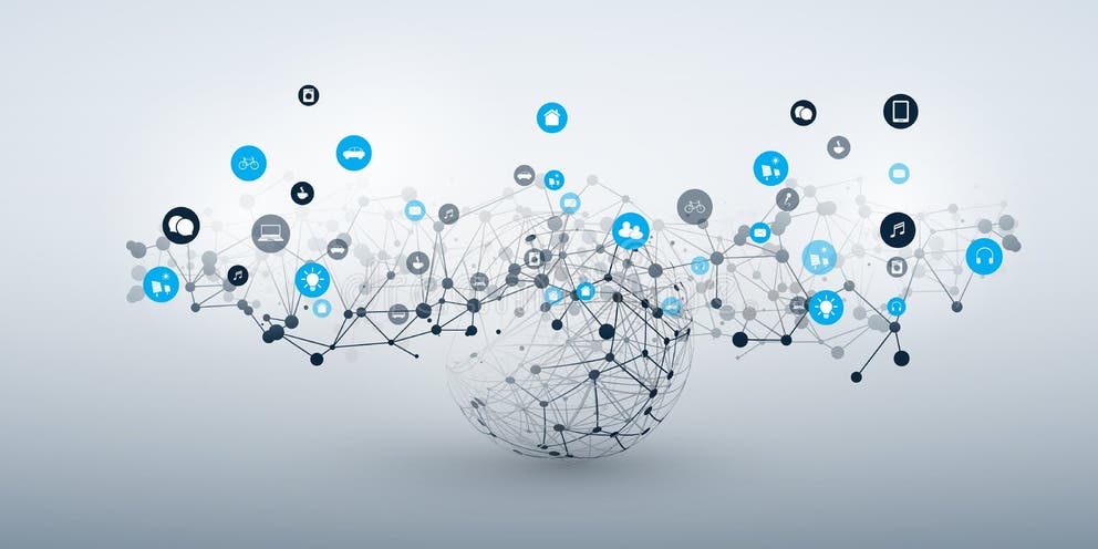 Technology Connections Network Stock Illustrations – 143,188 Technology ...