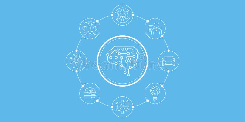 Internet of Things Icon Set. IOT Symbols Design. Smart Device. Industry ...