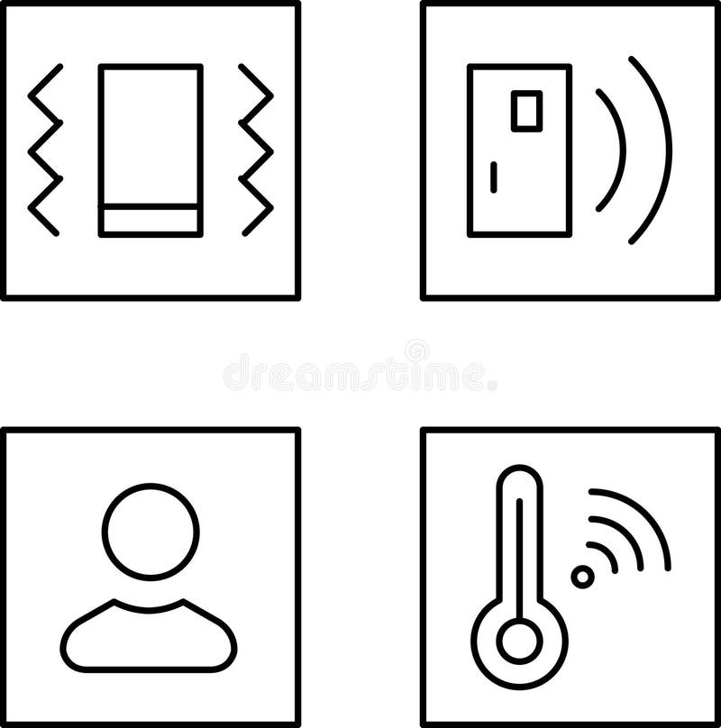 Internet of Things Icon Set. IOT Symbols Design. Smart Device. Industry ...