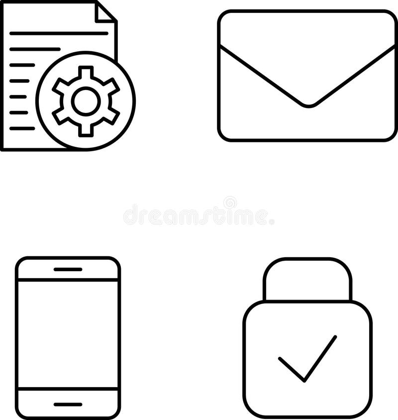 Internet of Things Icon Set. IOT Symbols Design. Smart Device. Industry ...