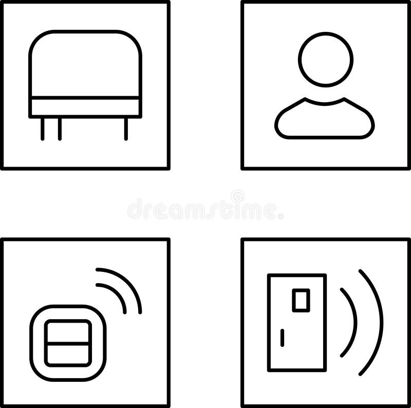 Internet of Things Icon Set. IOT Symbols Design. Smart Device. Industry ...