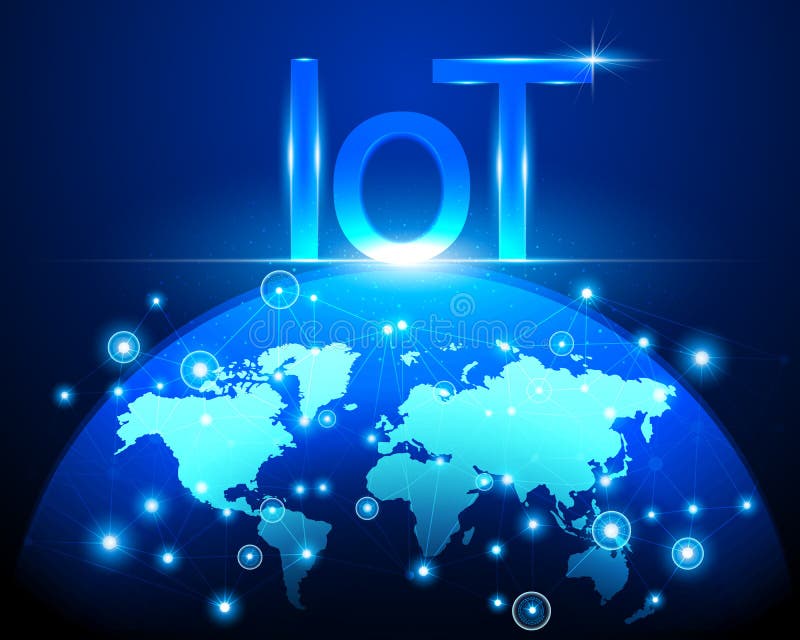 Internet of Things IOT Technology and Global Worldwide Point Stock ...