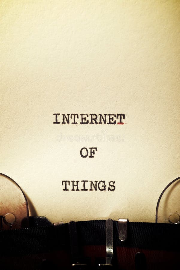 Internet of things phrase stock image. Image of network - 200494525