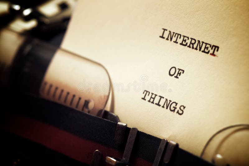 Internet of things phrase stock image. Image of intelligence - 200494569