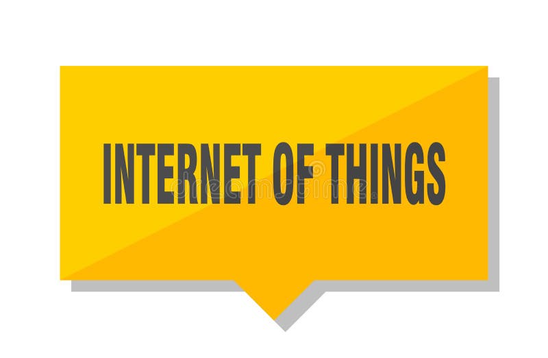 Internet of Things Price Tag Stock Vector - Illustration of insignia ...