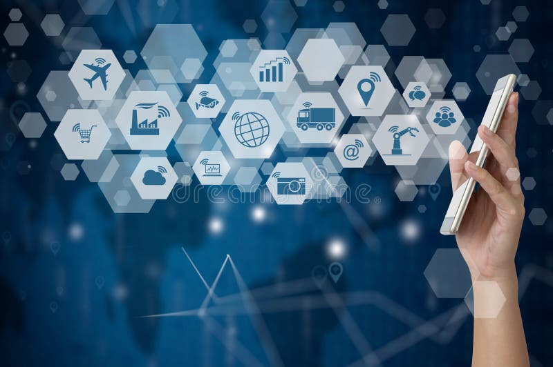 Internet of things stock image. Image of business, appliances - 174375537