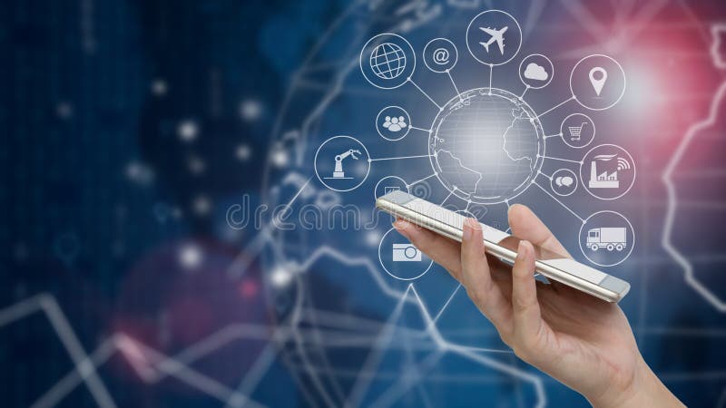 Internet of things stock image. Image of control, building - 172709477