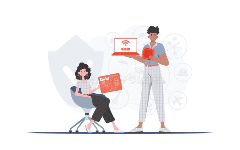 Internet of Things Team. Internet of Things Concept. Good for ...