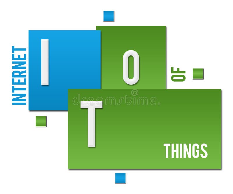 IoT - Internet of Things Technical Background Horizontal Stock ...