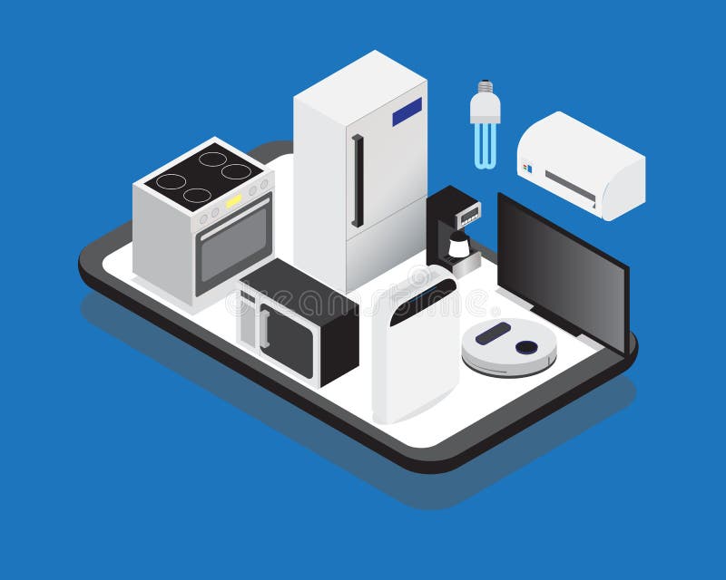 Connecting Appliances Stock Illustrations – 373 Connecting Appliances ...
