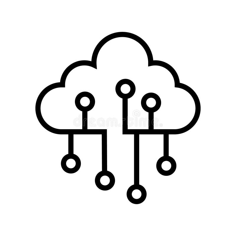Real Time Data Outline Vector Icon. Analytics Illustration Sign ... Real Time Data Outline Vector Icon. Analytics Illustration Sign ...