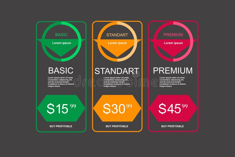 Internet Traffic.Set Offer Tariffs. Ui Ux Banner for Web App. Set ...