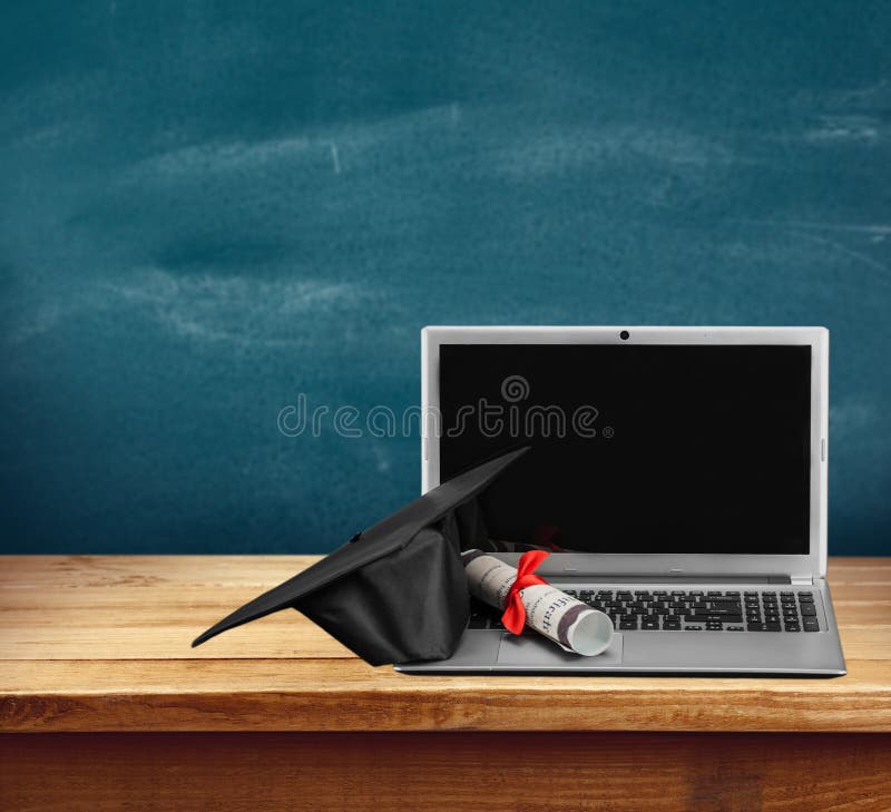 Internet stock photo. Image of laptop, education, diploma - 62450858